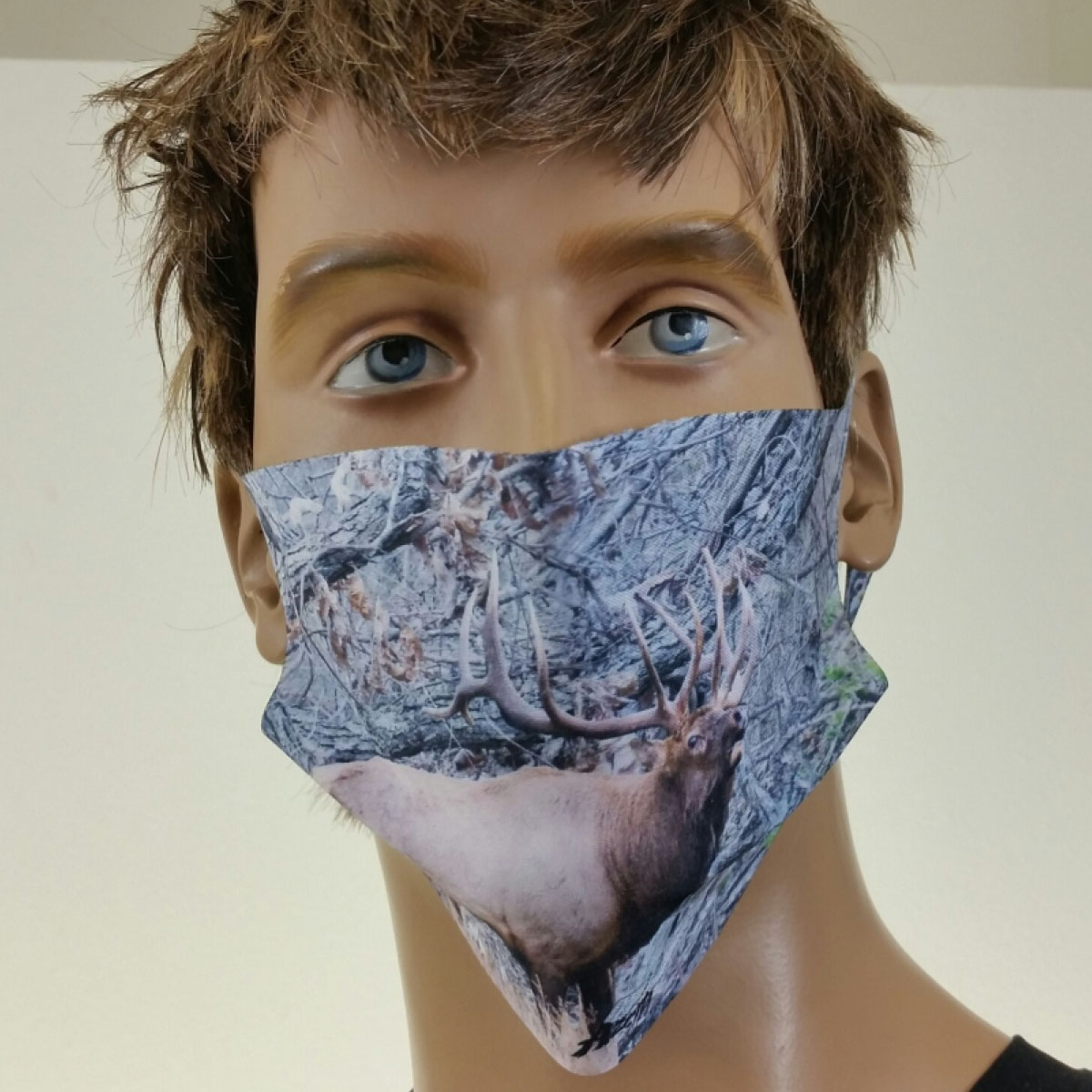 Camo Bull Masks W/Ear Loops | AAA Award